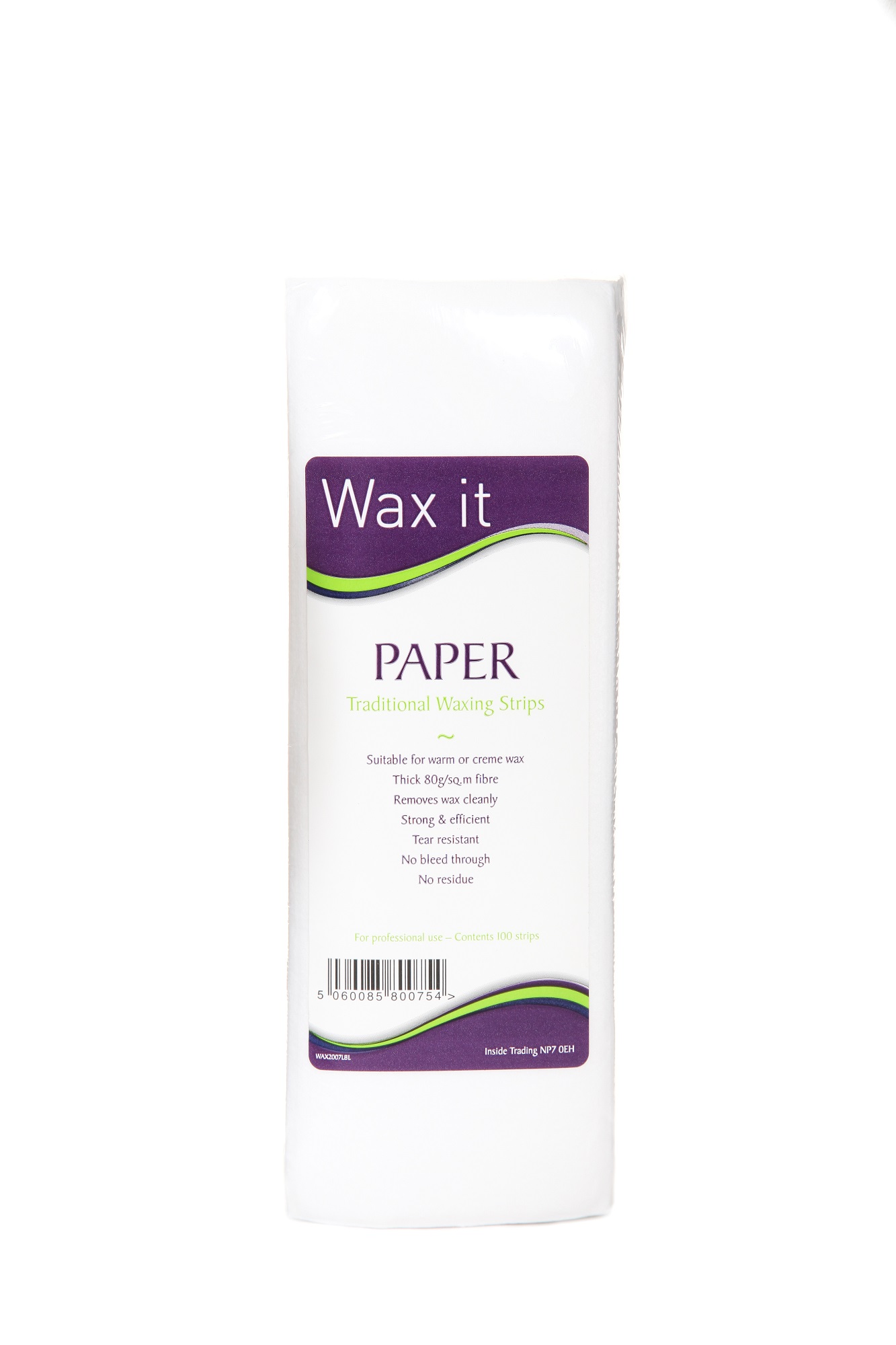 Wax It Paper Traditional Waxing Strip for Warm or Cream Wax Hair ...